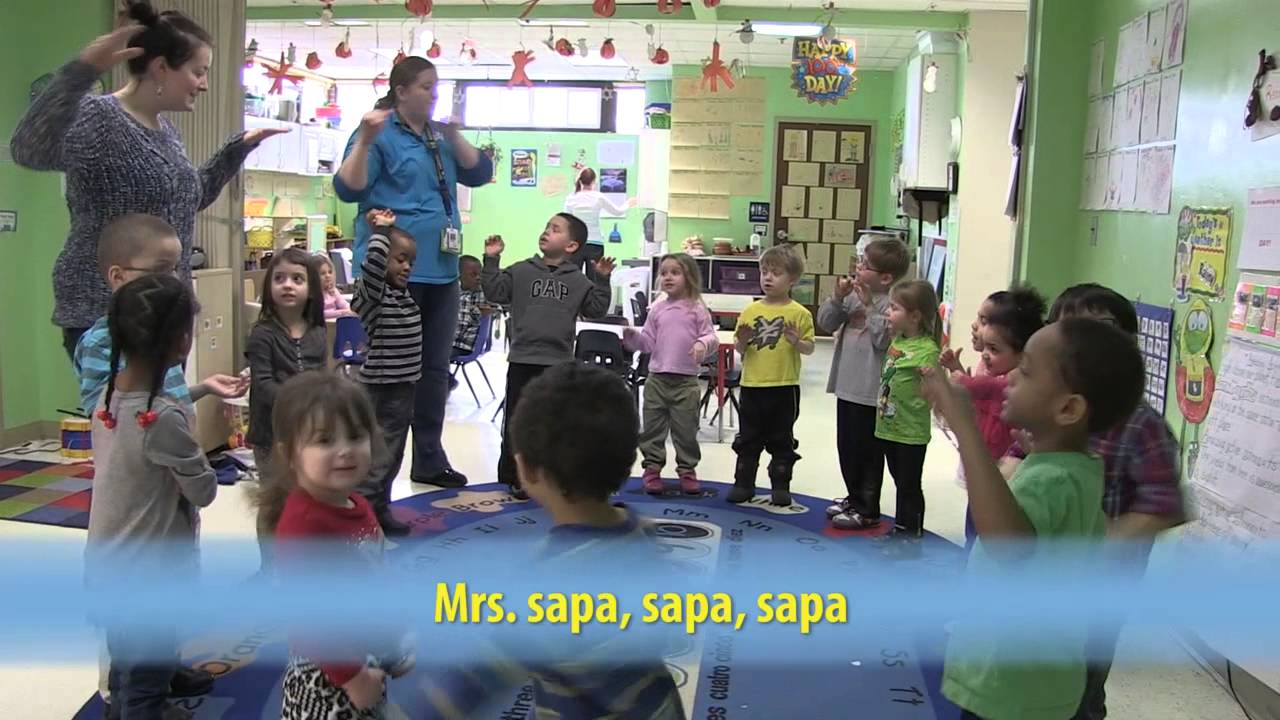 Early Connections West Side: Preschool - The Sapo Song - YouTube