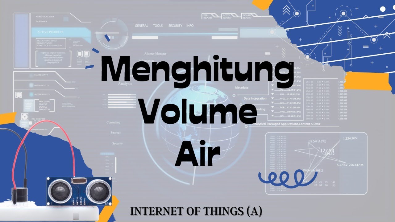 IOT - Menghitung Volume Air Menggunakan Sensor Ultrasonik - YouTube
