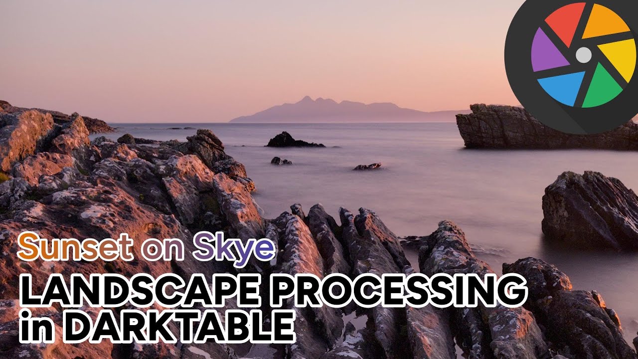 Sunset on Skye - Landscape Processing in Darktable #7 - YouTube