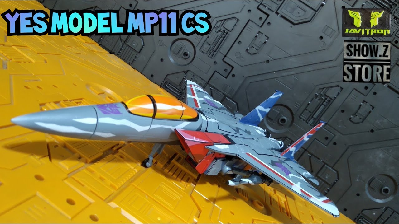 Review Transformers Yes Model YM-03J MP11SC Starscream Cell Shaded ...