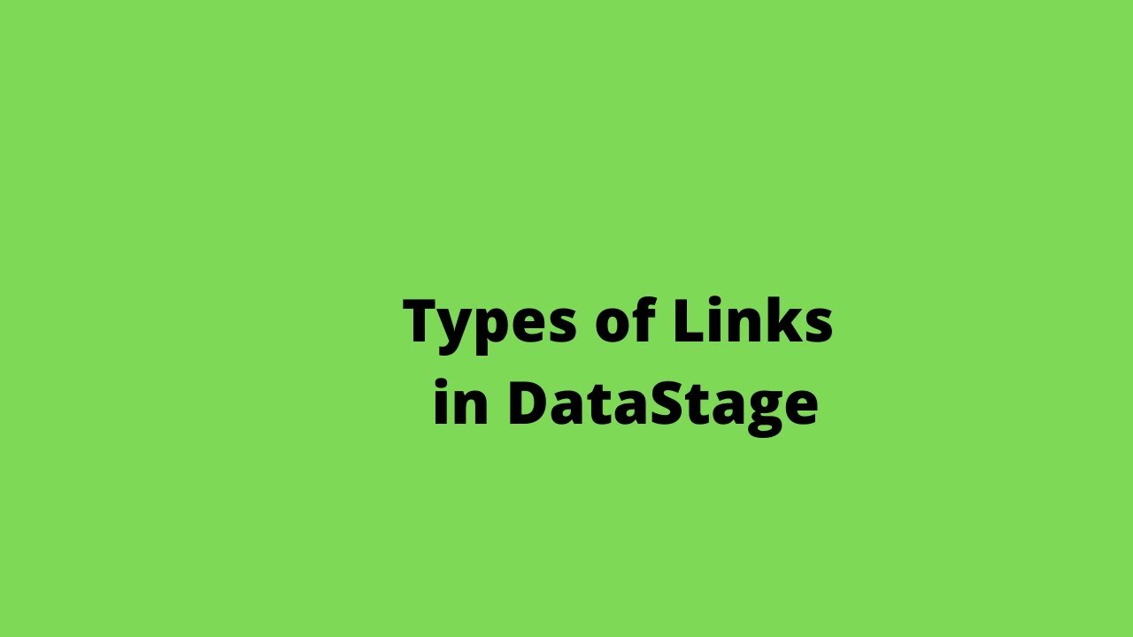 Types Of Links In DataStage 91 937 936 5515 YouTube Types Of Links In DataStage 91 937 936 5515 YouTube