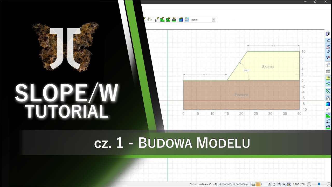 SLOPE/W GeoStudio 2021 - Tutorial nr 1 - YouTube