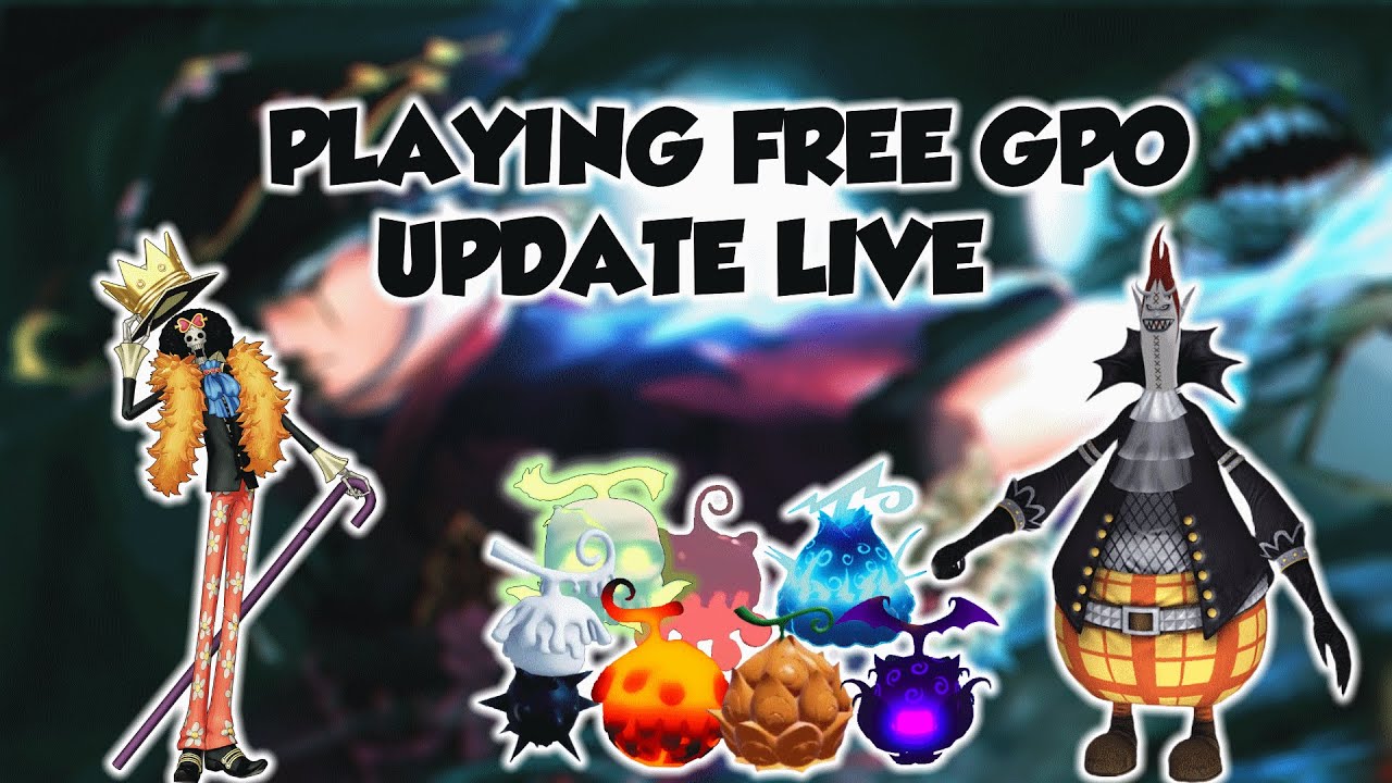 [GPO] PLAYING THE NEW FREE UPDATE LIVE + GIVEAWAYS | Road to 1.5k Subs ...