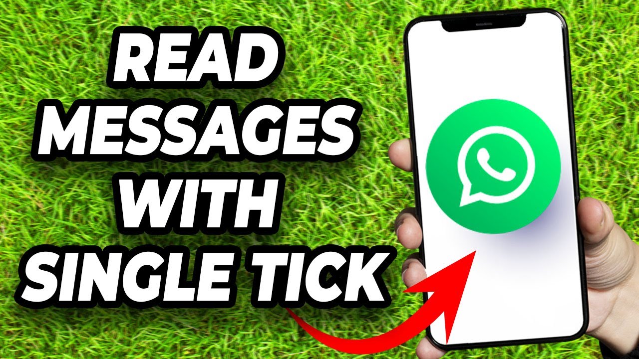How to Read Messages in Whatsapp With Single Tick - Full Guide - YouTube