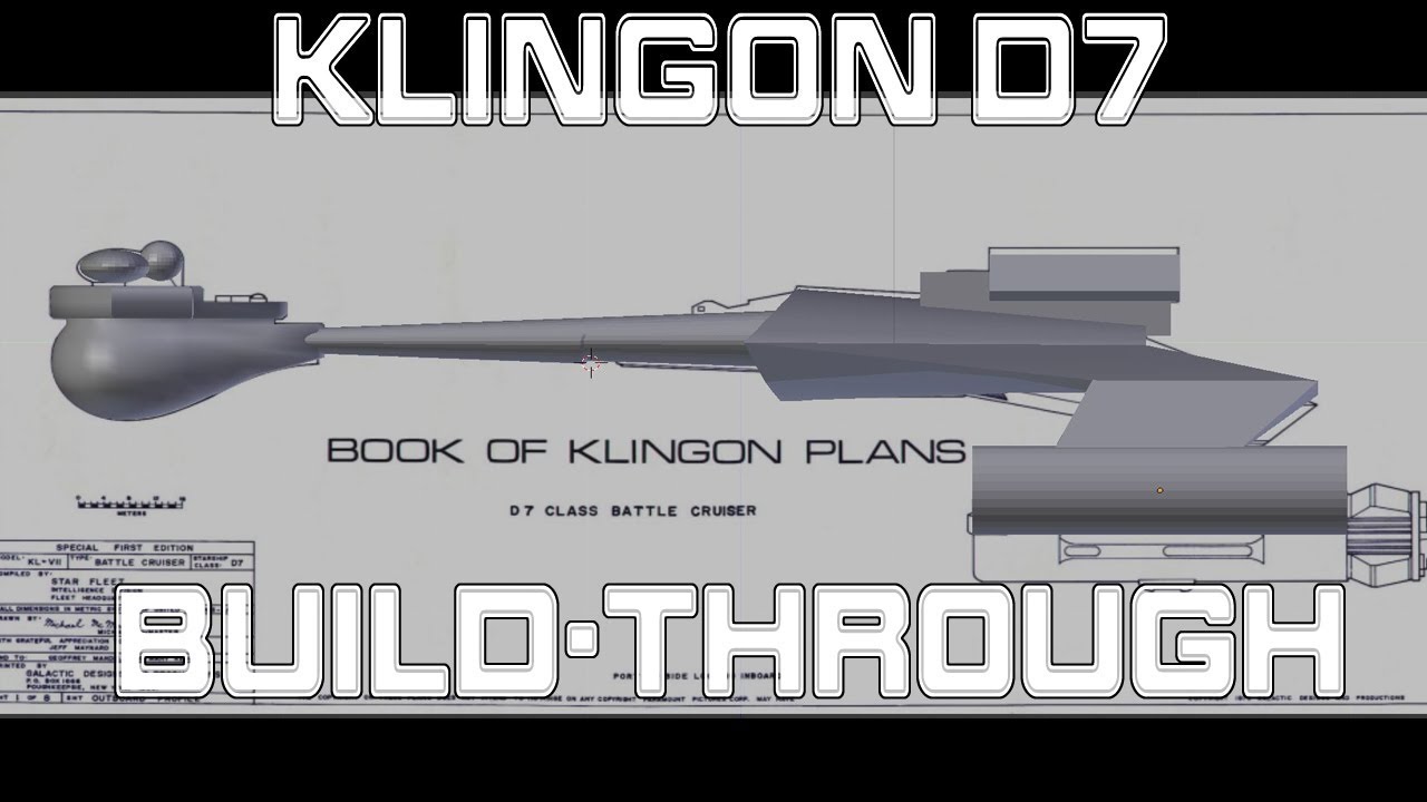 Klingon D7 Build-through: Episode 1 - YouTube