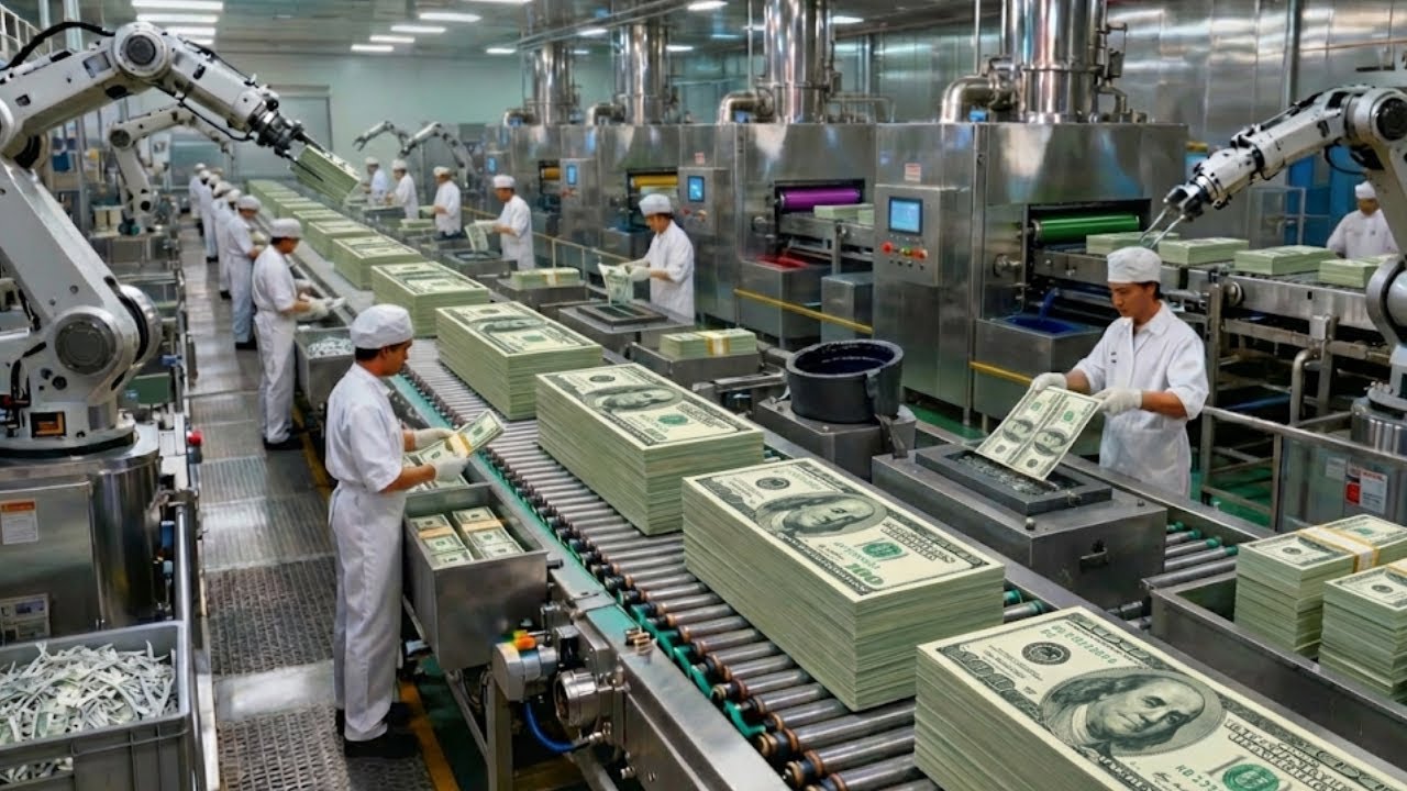 How Money Is Made: Satisfying U.S. Dollar Printing Process - Bureau of ...