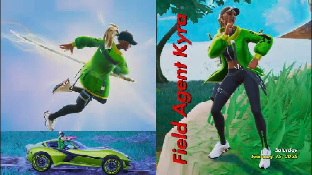 *NEW* Fortnite - Field Agent Kyra - Gameplay - First Look - February 15 ...