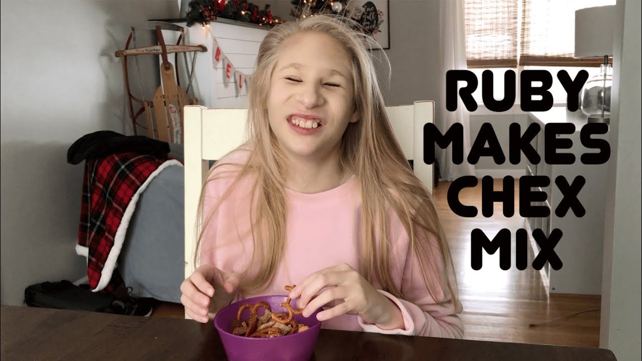 Ruby Makes Chex Mix! - YouTube