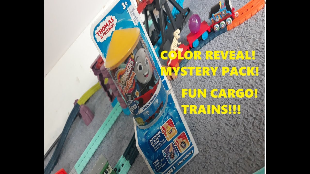 Thomas Color Reveal Color Changer Engine Mystery Pack Toy Review Thomas ...