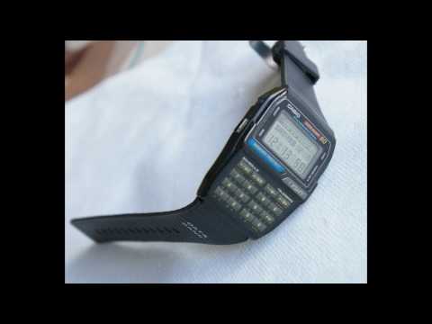 Vintage Casio Watch DBC-81 Data Bank 80 Calculator
