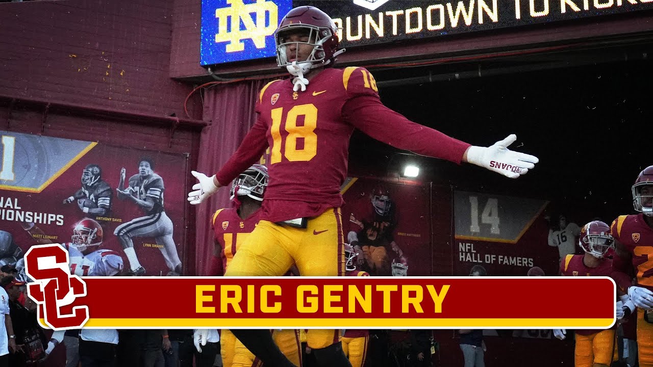 2025 SENIOR HIGHLIGHTS: LB Eric Gentry | USC Football - YouTube