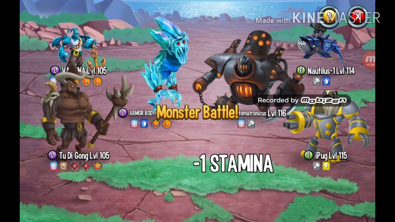 Monster Legends # 218 FROSTBITE LEVER 1-100 - YouTube