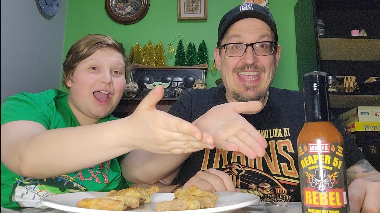 Audrey D's Reaper 51 Obscene Hot Sauce Review with a guest! - YouTube