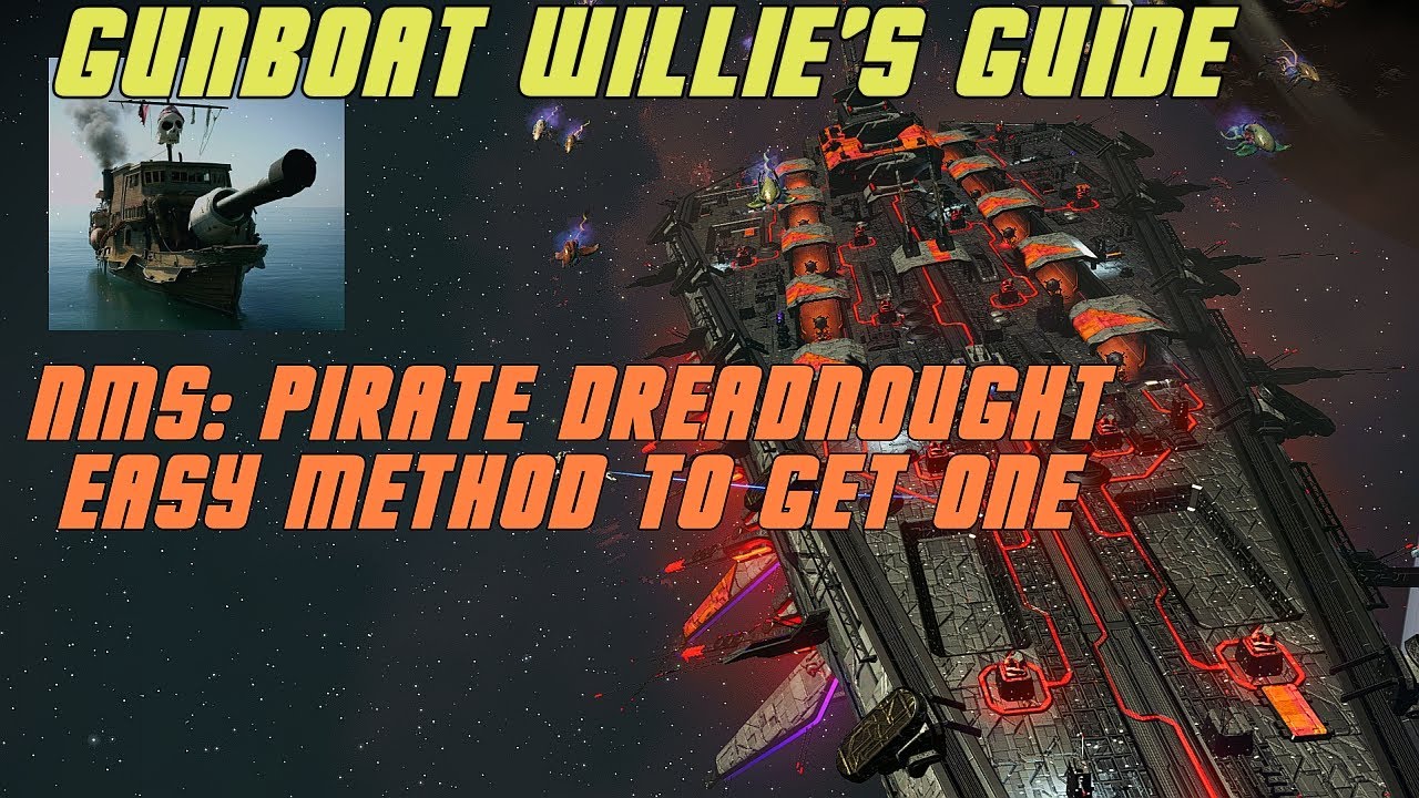 No Man's Sky: S Class Pirate Dreadnought - YouTube