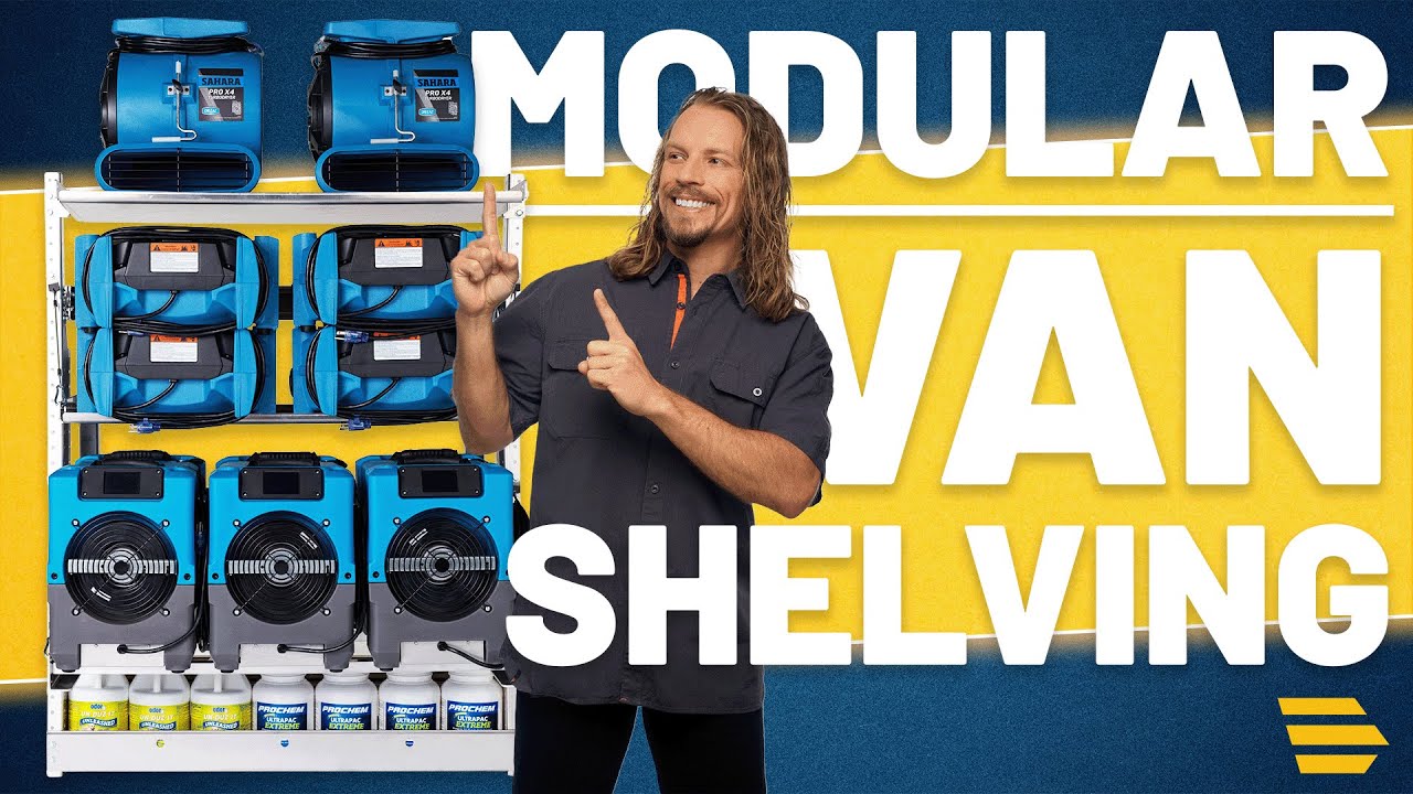 Modular Van Shelving - DOUBLE Your Space - YouTube