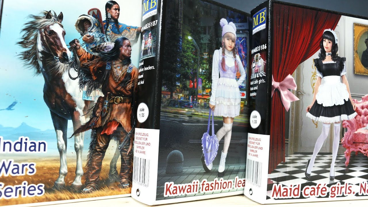 1457 - Master Box 1/35 Figure Kits - YouTube