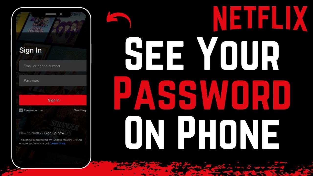 How to See Your Netflix Password on Phone - YouTube