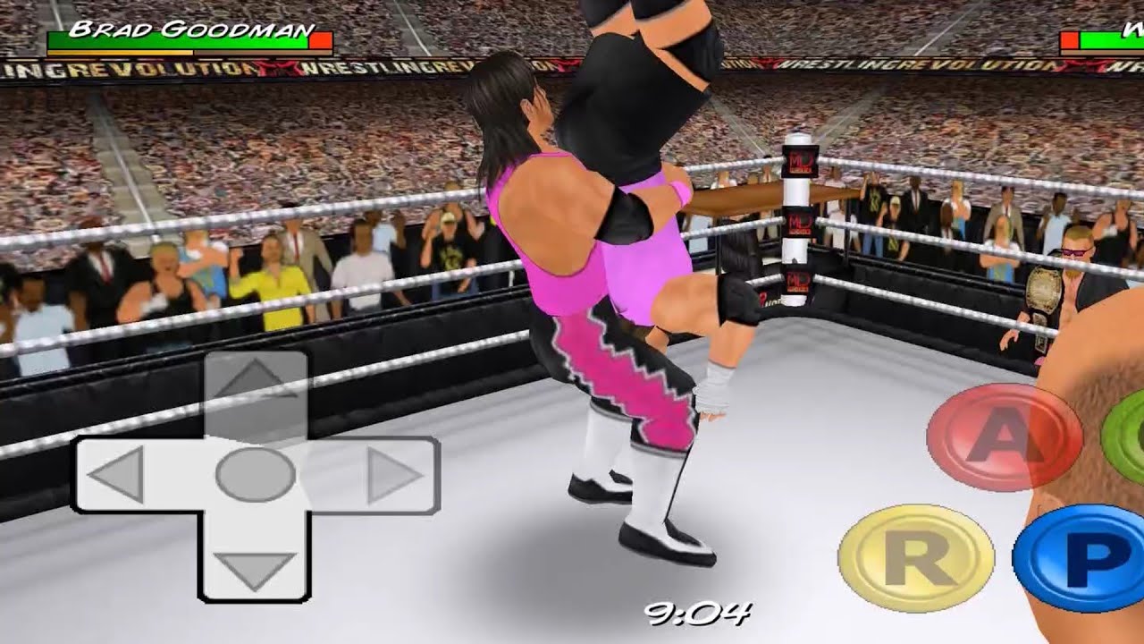 Wrestling revolution 3D Brad Goodman vs whack ax #24 - YouTube