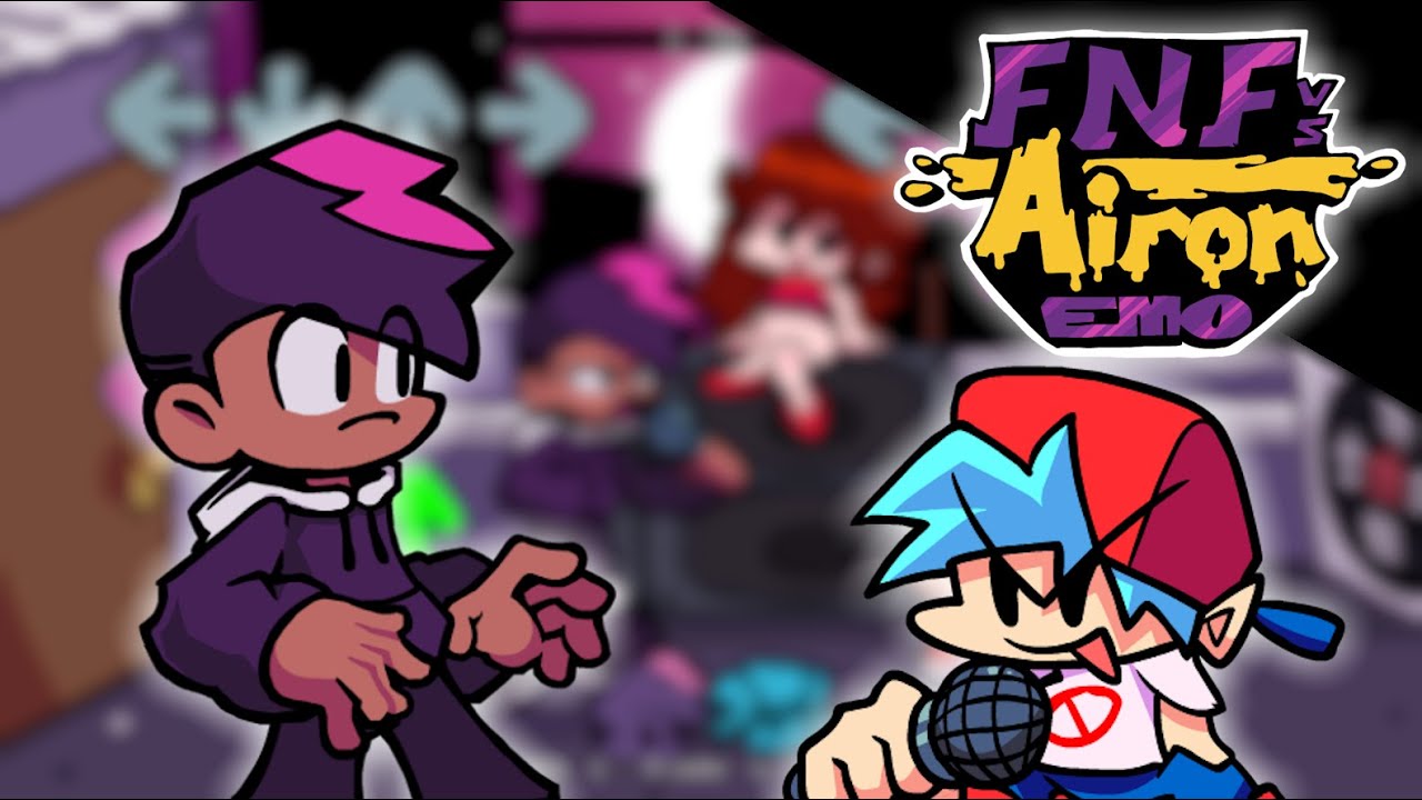 El aburrimiento me ayudó a hacer un mod FNF vs AironEMO | Friday Night ...