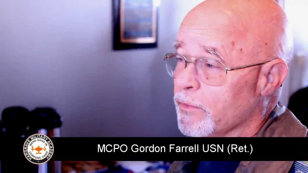 MCPO Gordon Farrell USN (Ret.) - YouTube