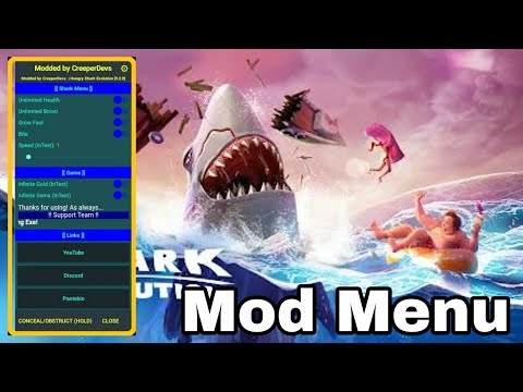 Hungry Shark Evolution - 9.2.0 | Mod Menu #10 - YouTube