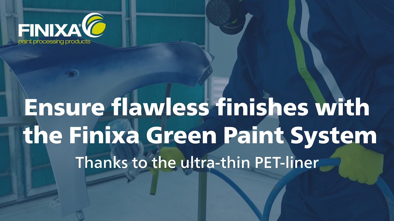 Ensure flawless finishes with the Finixa Green Paint System - YouTube
