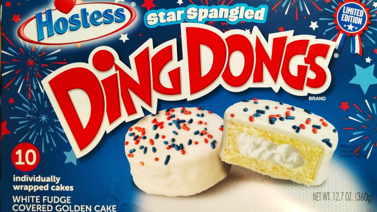 Hostess Star Spangled Ding Dongs Limited Edition - YouTube