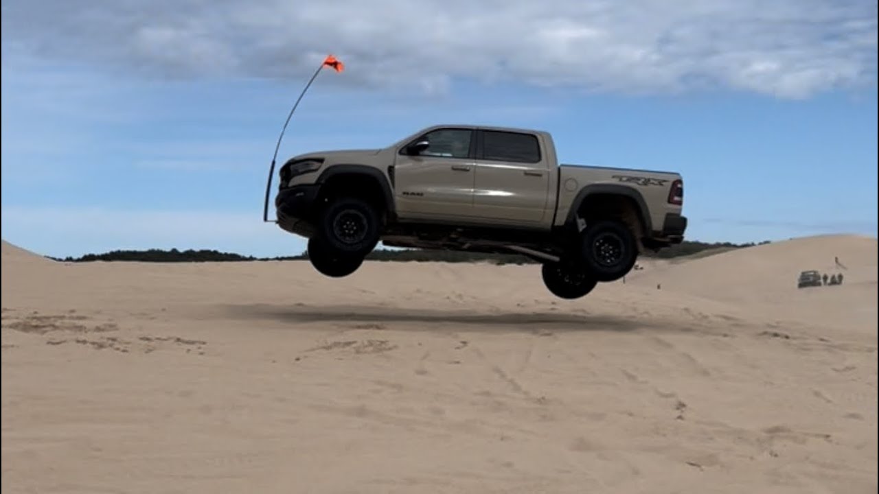 Ram TRX Sandblast playing at Silver Lake Sand Dunes - YouTube