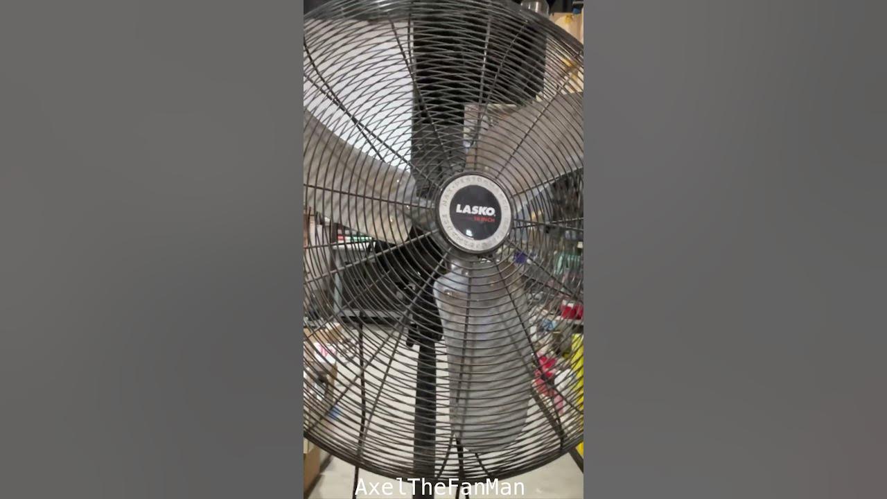 Lasko 30” High Velocity Stand Fan - YouTube