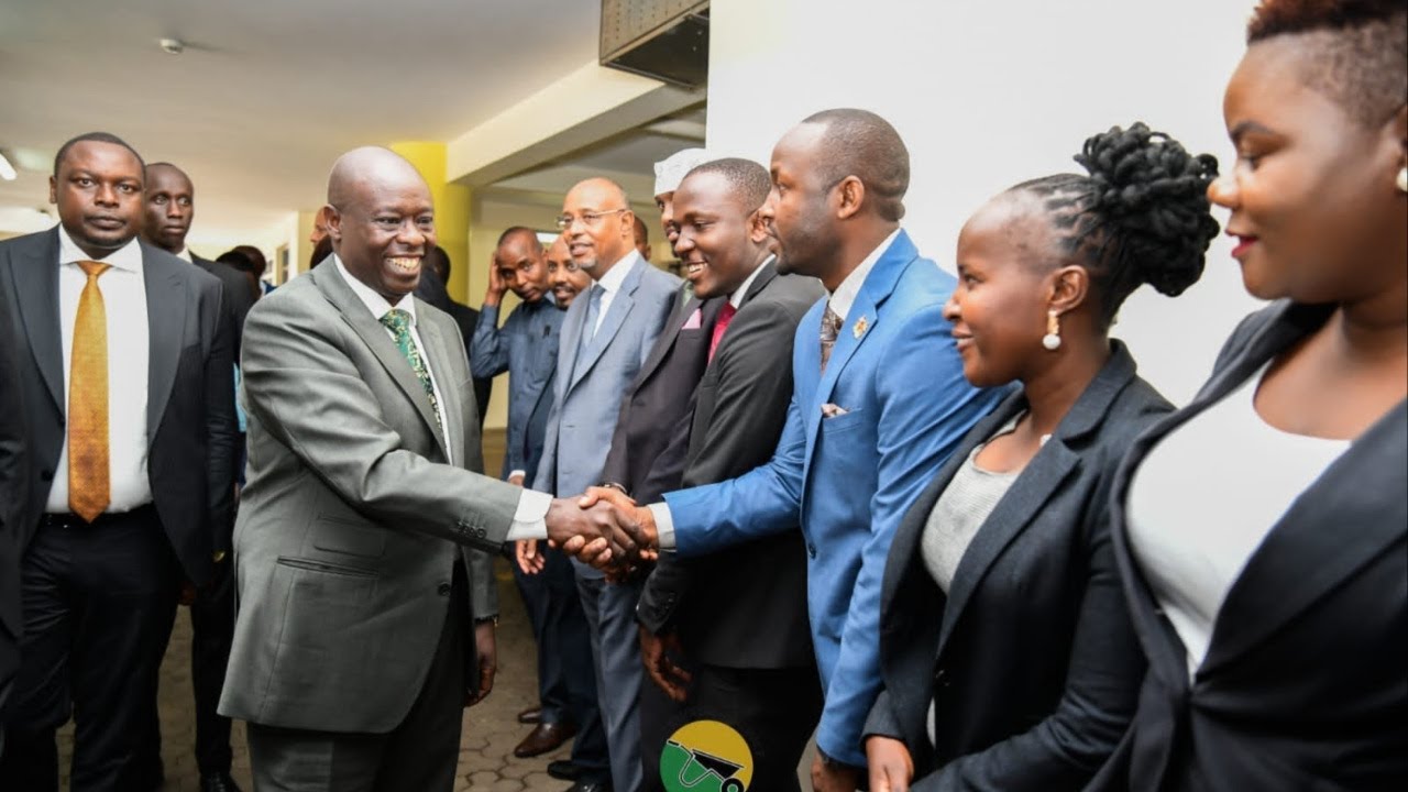 See how DP Gachagua arrived at UDA Headquarters for Party Leadership ...