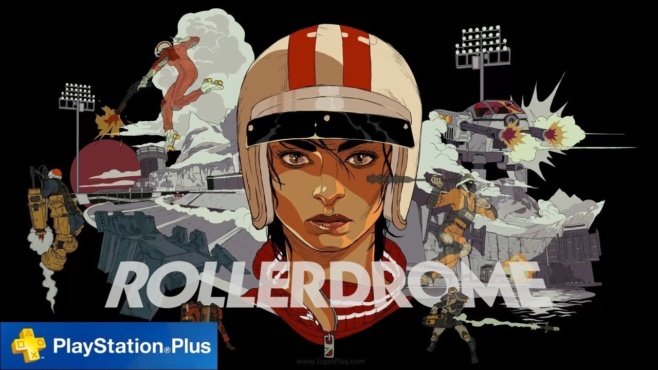ROLLERDROME Playstation Plus Monthly Games Member January 2023 Gameplay ...