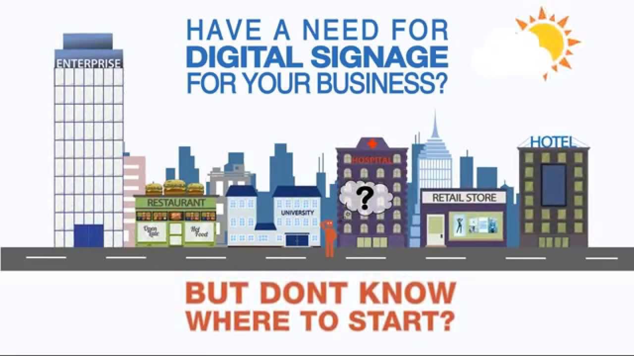 E Display Digital Signage Solutions - YouTube