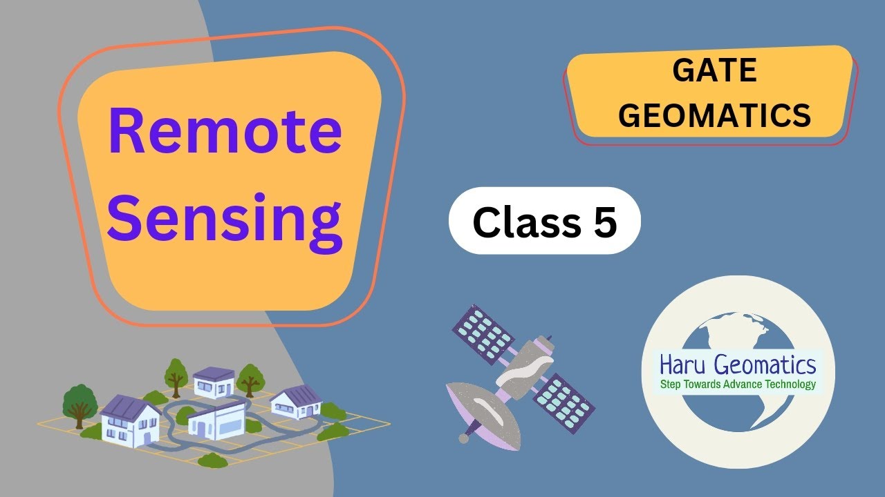 Gate GE 2024 - Remote Sensing| Class 5| EMR| Scattering| Rayleigh| Mie ...
