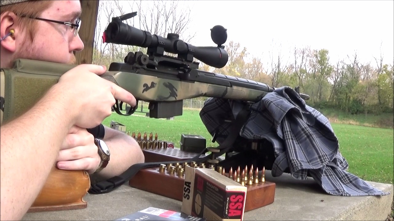 M1A ZQI Retest + shooting SSA .308 ammo. - YouTube