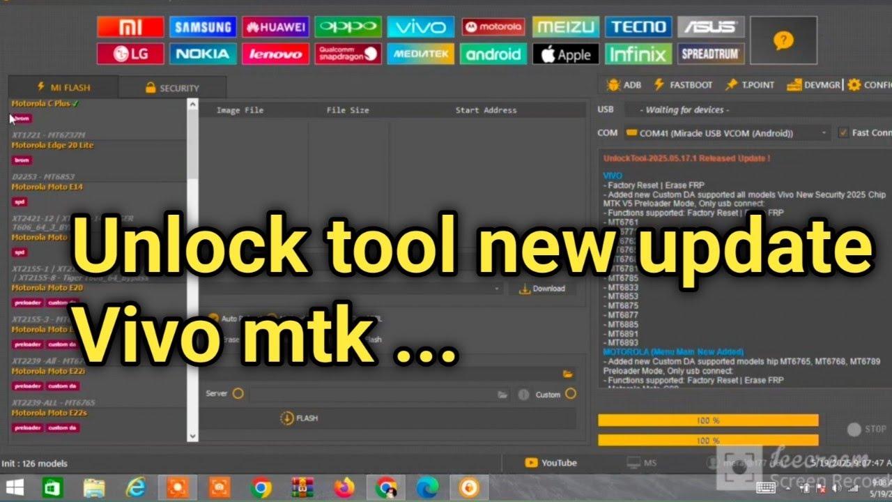 Unlock Tool Big Update Vivo Mtk Game Over || Vivo Mtk New Security ...