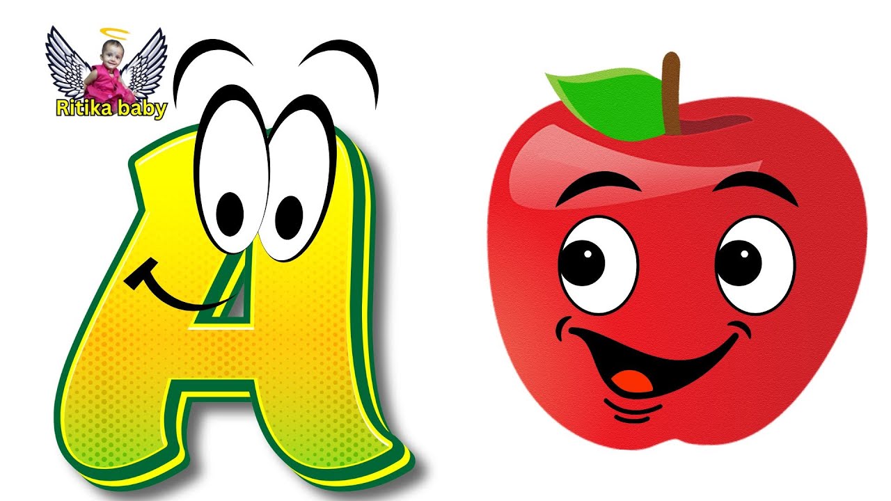 A for Apple, B for Ball (Sing the ABC Song) / Ritika Baby Nursery ...