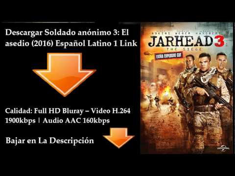 Soldado Anónimo 3 El asedio La Película Audio Latino