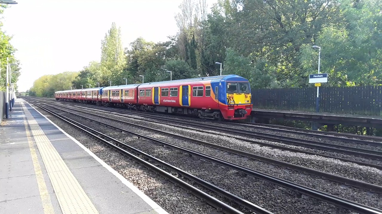 Trains at: Hersham, SWML, 19/10/19 - YouTube