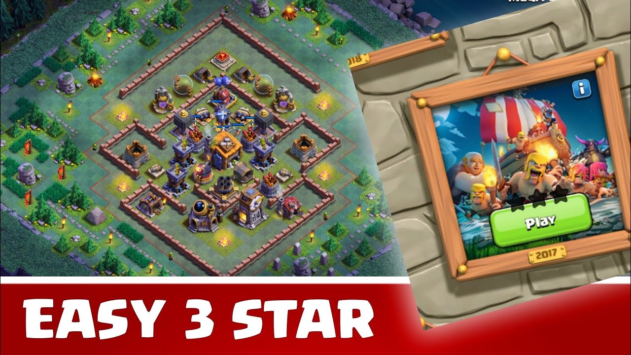 How To Complete 10 Years of Clash Challenge Event in coc - 2017 Map ...