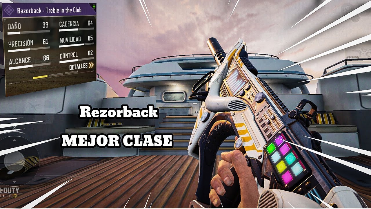 🤯DEBES PROBAR ESTA CLASE DE LA RAZORBACK ESTA BRUTAL 🤯 +50 KILLS | CALL ...