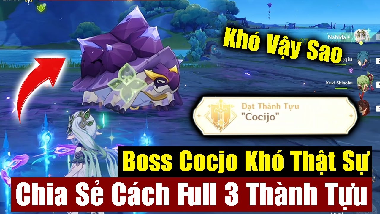 Cách Đánh Boss Huyền Thoại Natlan #4 : Cocijo - Đánh Bại BossTrước Khi ...