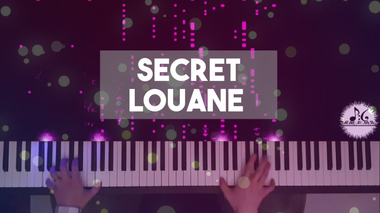 Secret - Louane (Piano cover by PianoGe) - YouTube