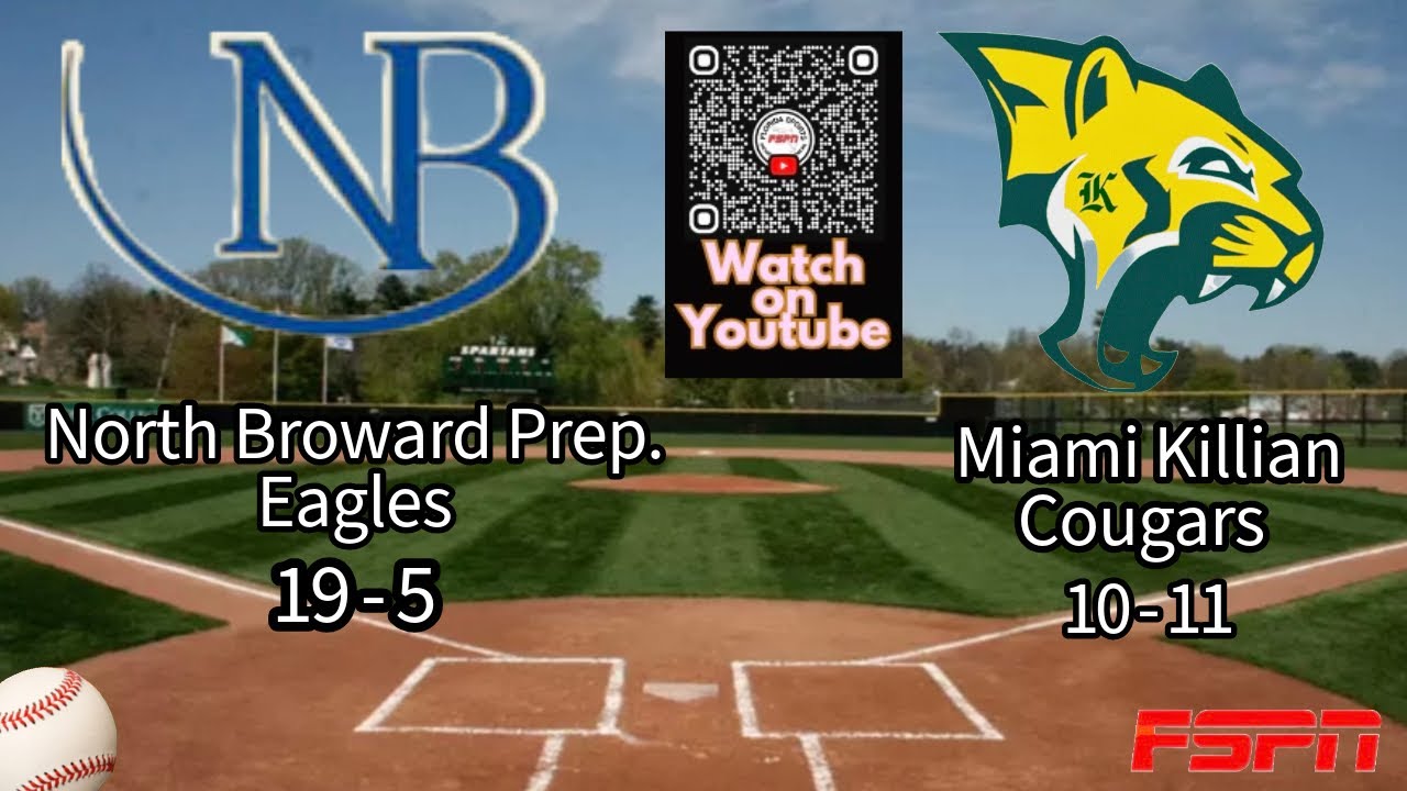 2025 North Broward prep Eagles vs Miami Killian Cougars *FULL GAME ...