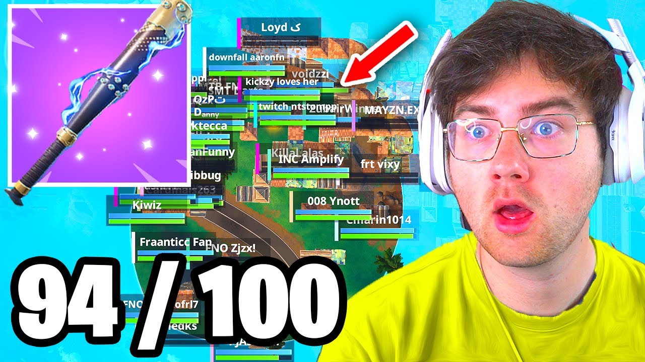 I Hosted a Kneecapper ONLY Tournament in Season 2 Fortnite (did I win ...