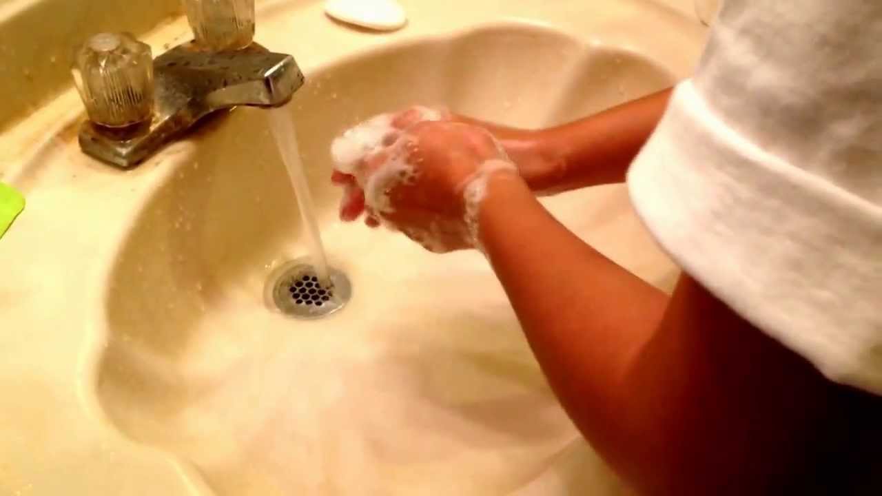Hand washing skills - YouTube