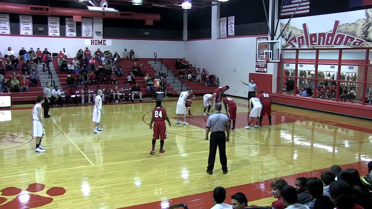 Varsity Boys Basketball Splendora Away 2/12 - YouTube