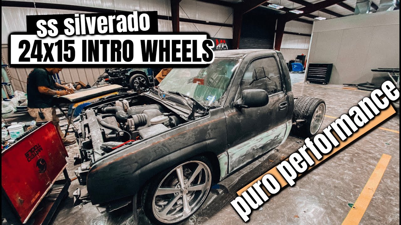 NEW WHEELS FOR MY SS CLONE SHOW TRUCK! - YouTube