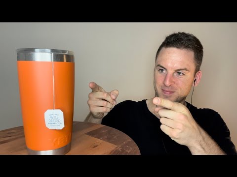 ASMR || Bedtime Story Tea Time (Whispers & Drinking Sounds) || Love ...