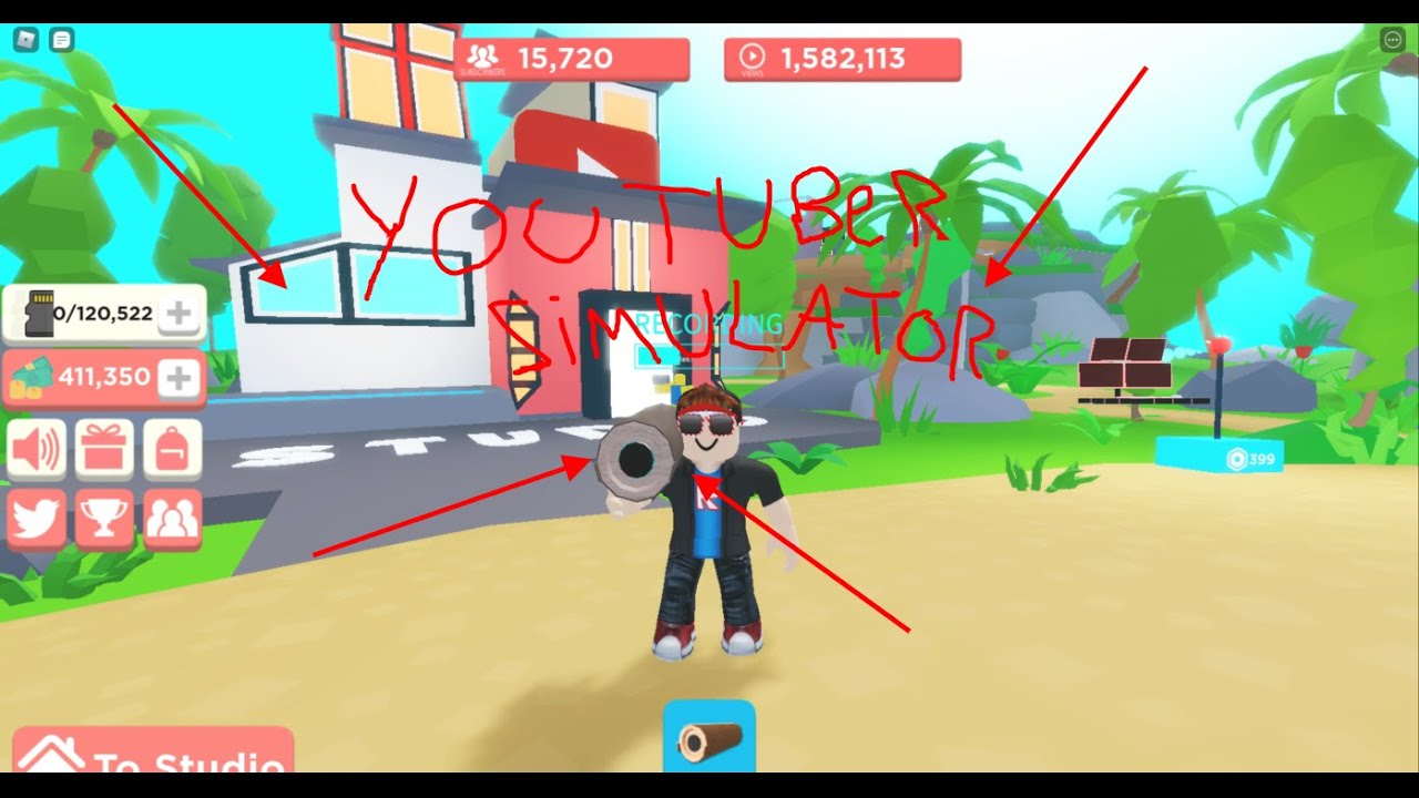 Roblox YouTuber Simulator! - YouTube