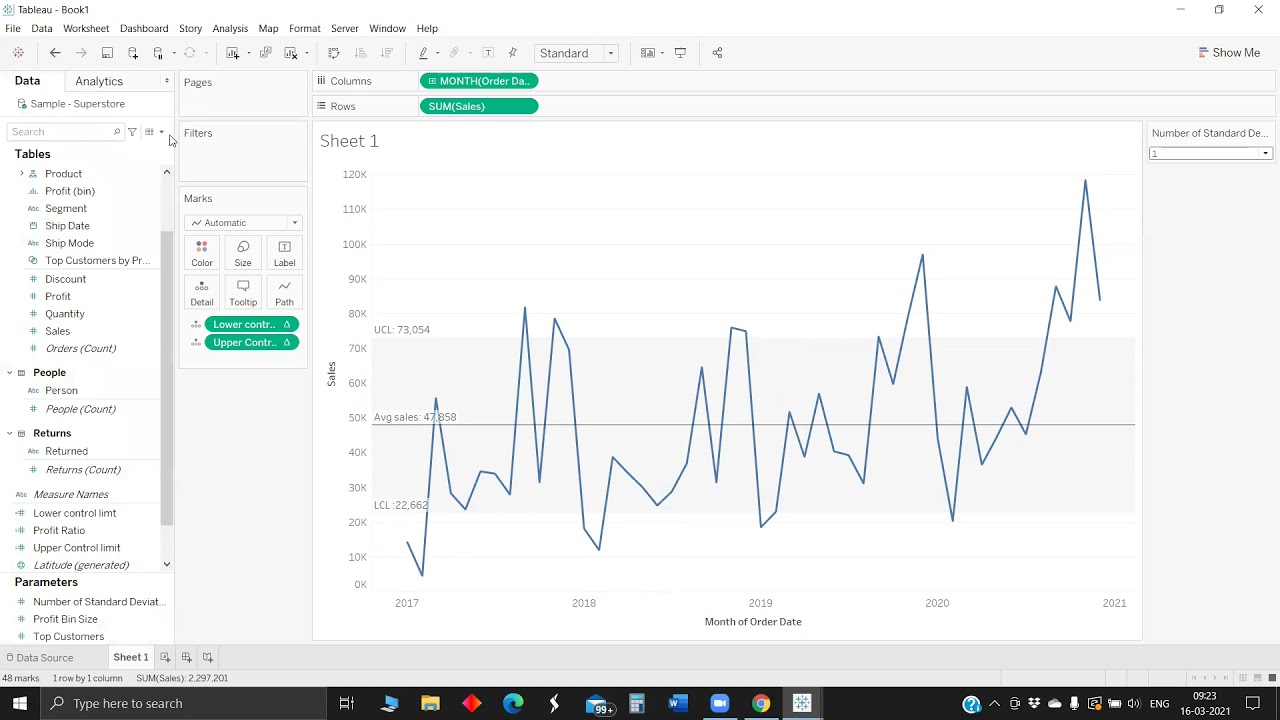 How To Make Control Chart In Tableau YouTube How To Make Control Chart In Tableau YouTube
